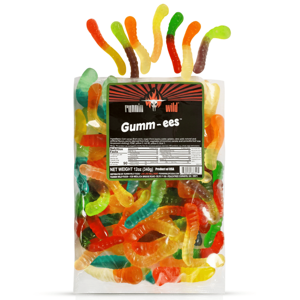 Gummy Worms And Gummy Bears