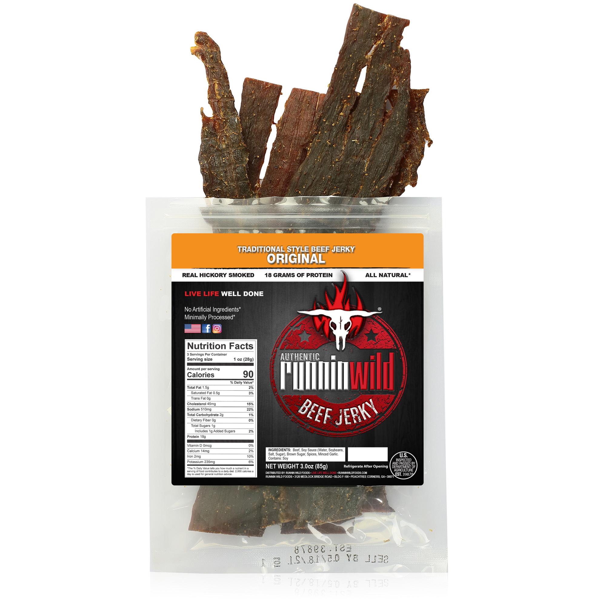 Authentic Style Jerky | Jerky Market | Runnin' Wild Foods – Runnin Wild ...